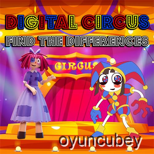 Circo Digital Encuentra Las Diferencias Juego | Jugar Juegos De Puzzle